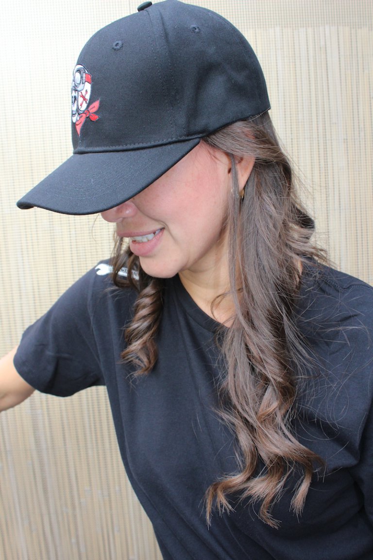 Baseball cap - Our skully fits yours fully - lovely fitted cap